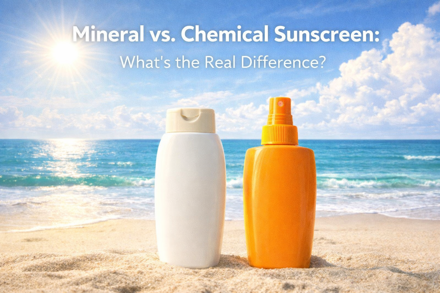 Mineral vs. Chemical Sunscreen: What’s the Real Difference ...